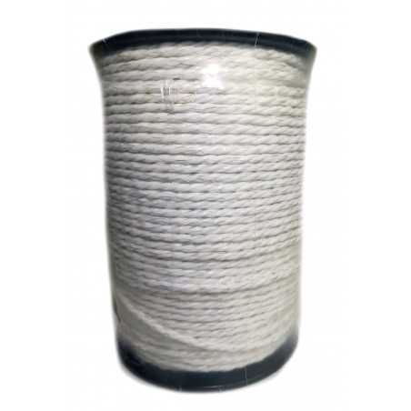 6MM GJERDETAU HVIT 200M